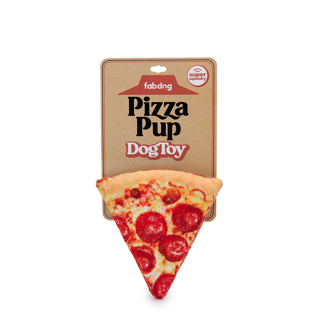 Pizza Pup Slice Dog Toy – fabdog®